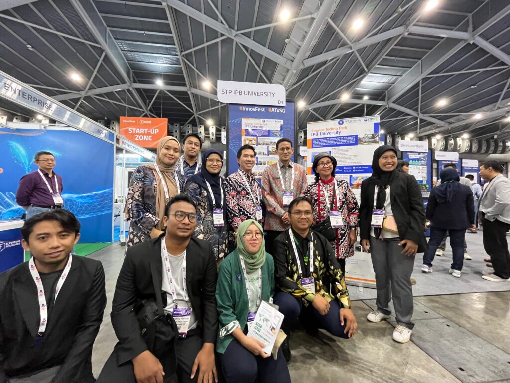 STP IPB - LKST IPB Bawa 5 Startup Pada Innovfest X Elevating Founders