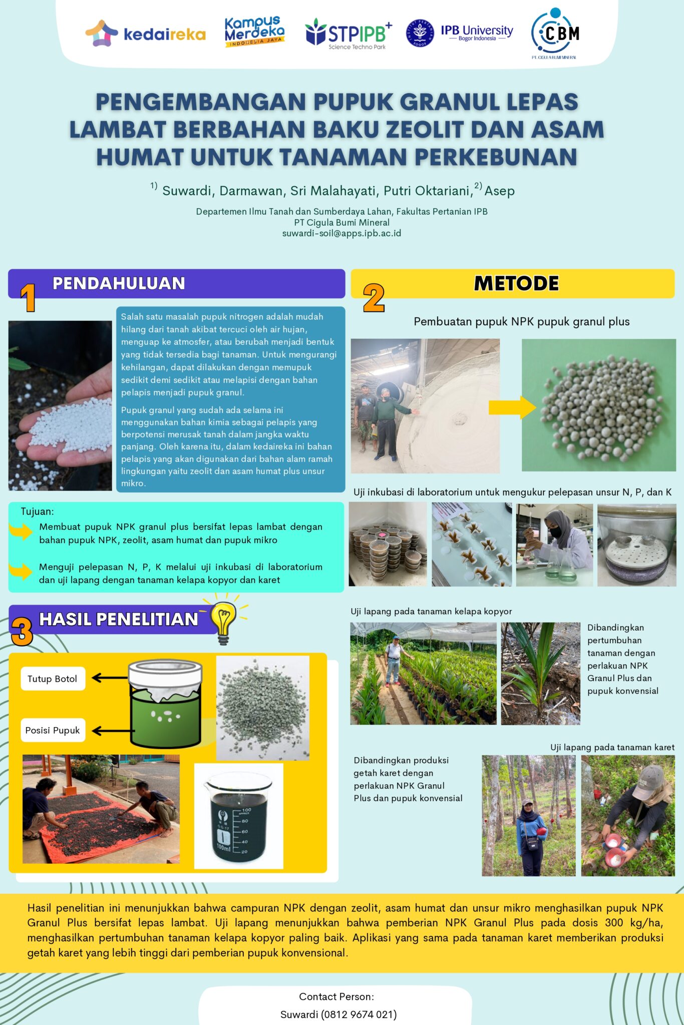 Program Matching Fund (Kedaireka) IPB Tahun 2023 - STP IPB